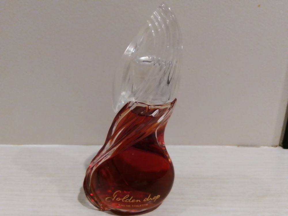 Parfum "Golden drop" - Flacon collector 50ml Neuf vintage (Neu (gemäss ...