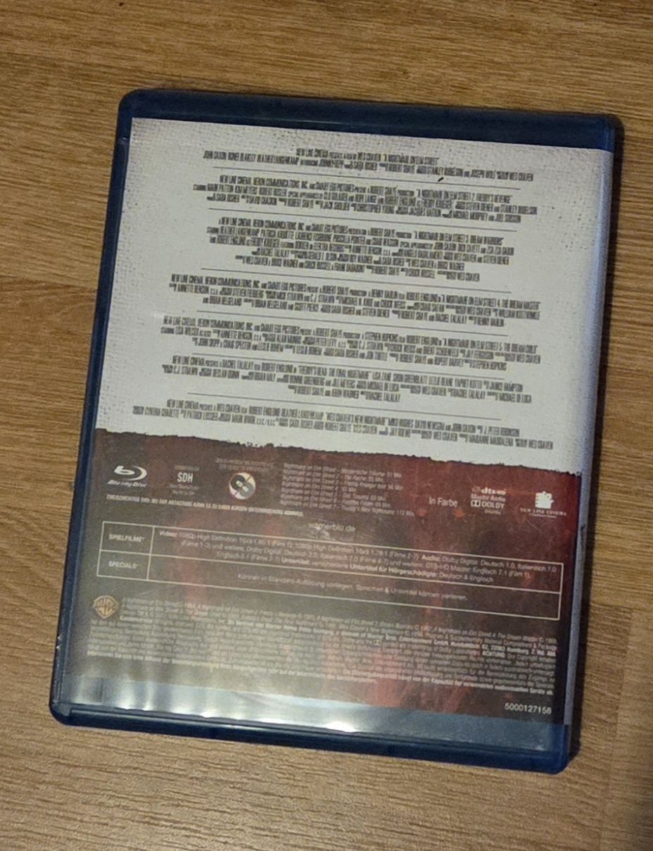 Nightmare on Elm Street - Collection Blu-ray (5 Discs) UNCUT (Gebraucht ...
