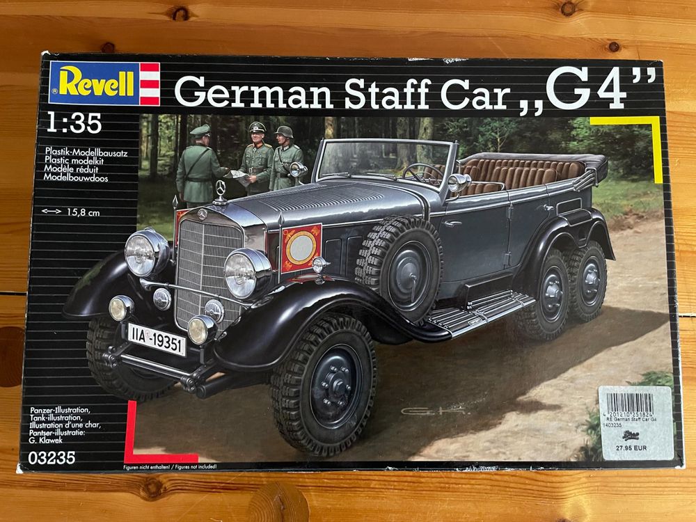 Revell G4 German Staff Car 1:35, Neu, OVP (Neu (gemäss Beschreibung ...