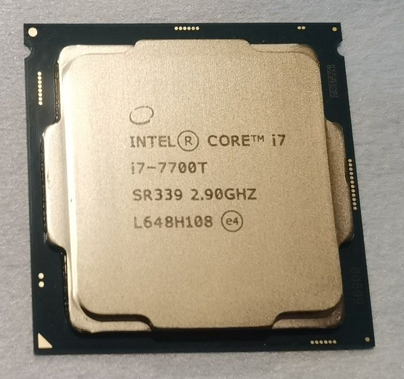 Intel Core i7 - 7700T CPU (Gebraucht) in Fislisbach für CHF 135 – mit ...