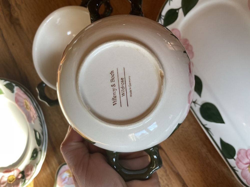 Villeroy & Boch Wildrose Geschirrset | Kaufen auf Ricardo