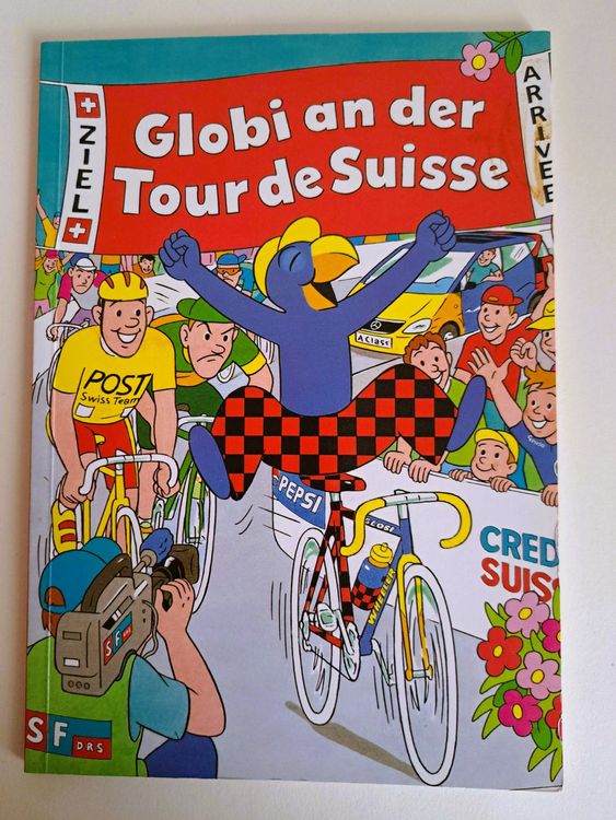 Globi an der Tour de Suisse, Original Ausgabe,1998, Comic (Gebraucht ...