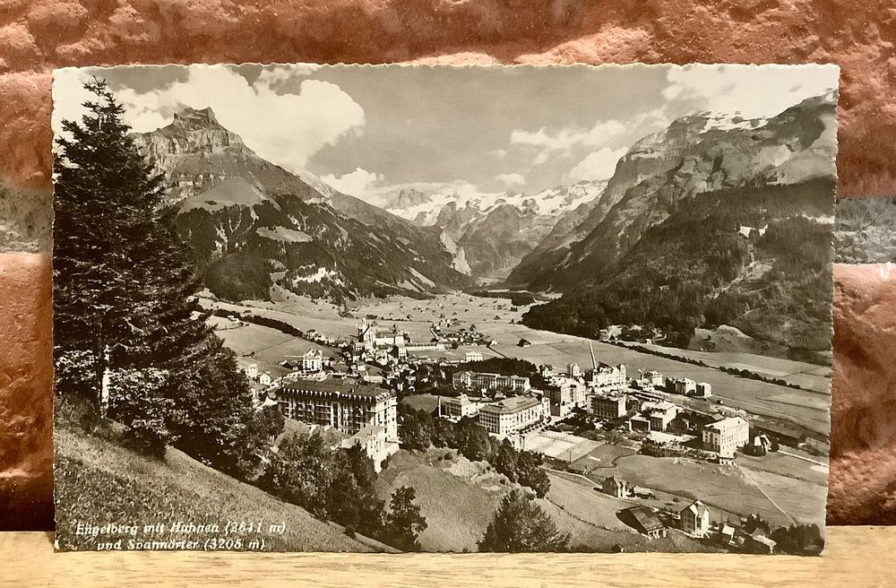 Alte Foto AK ENGELBERG mit Hahnen & Spannörter (Gebraucht) in Root für CHF 1 – mit Lieferung auf ...