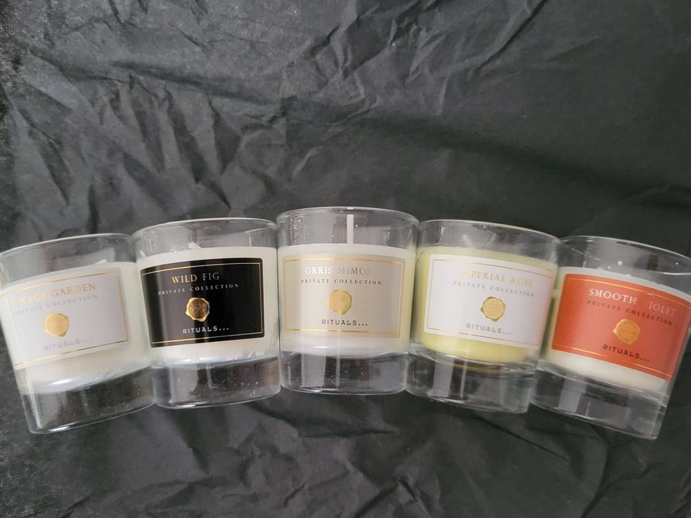 Rituals Mini 5xDuftkerze Wild Fig Savage Garden Imperial Ros (Neu und ...