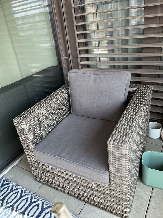 Bequemer Rattansessel für Balkon oder Terrasse zu verkaufen! (Gebraucht ...