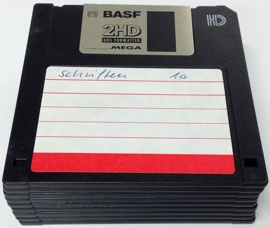 BASF 2HD MEGA High Density Floppy Disk's Disketten 3,5" | Kaufen auf Ricardo