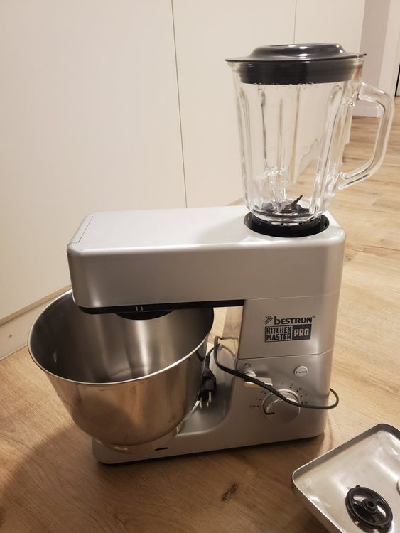 Küchenmaschine Bestron Kitchen Master Pro mit viel Zubehör (Gebraucht ...