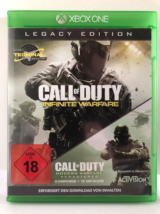 Call of Duty IW / MW Remastered XBox One (Gebraucht) in Nürensdorf für ...