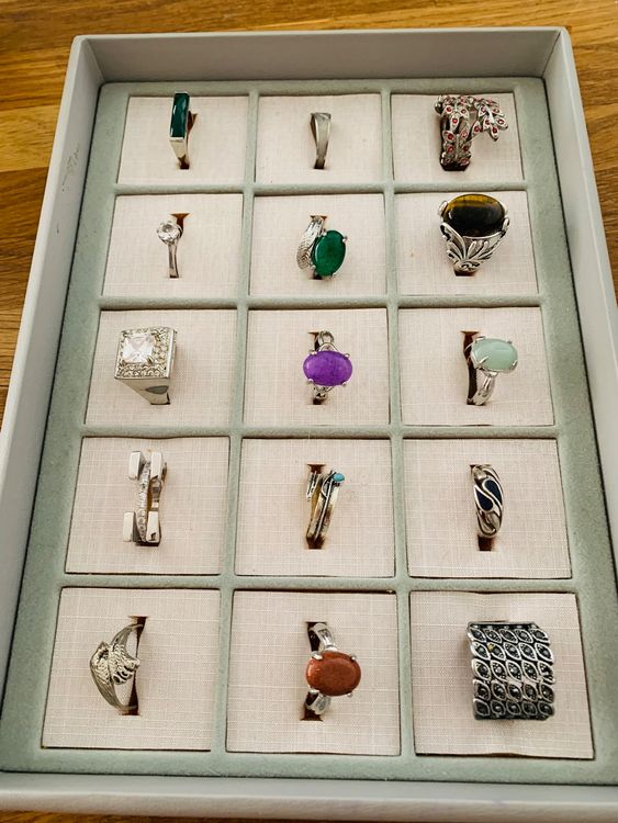 Modeschmuck Ringe in Lot. Flohmarkt. Ab 1…Fr (Gebraucht) in Sursee für ...