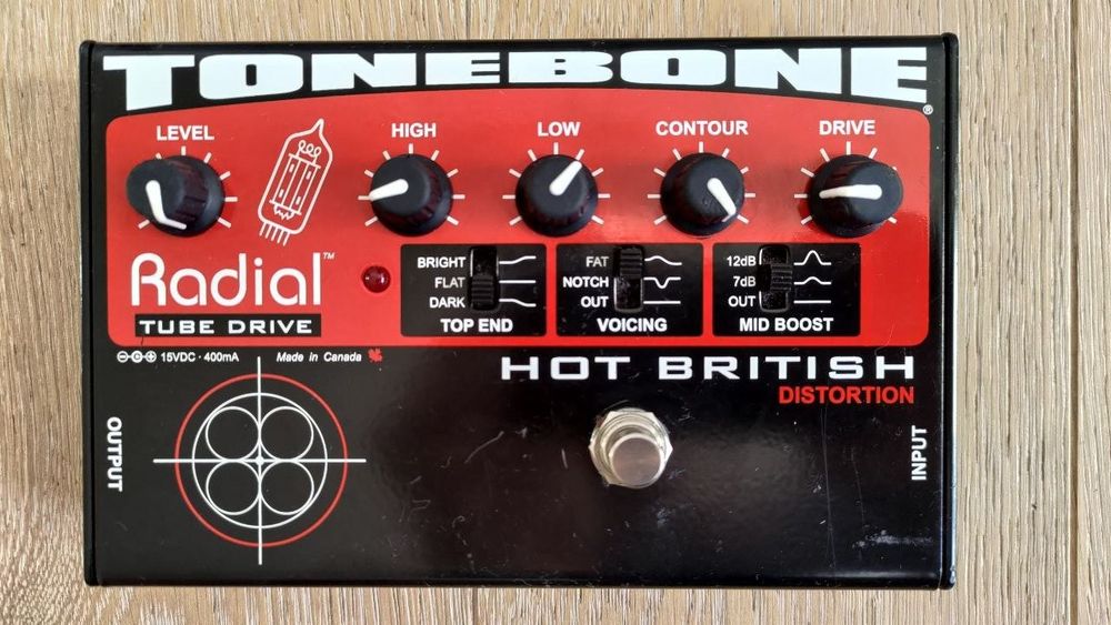 Radial Tonebone Hot British 12AX7 Tube Distortion Pedal (Gebraucht) in ...