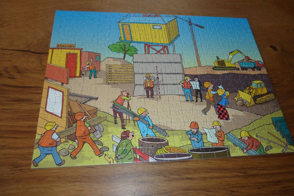 Puzzle,Globi,300,Baustelle,Astérix 1000,Wildschwein,komplett | Kaufen ...