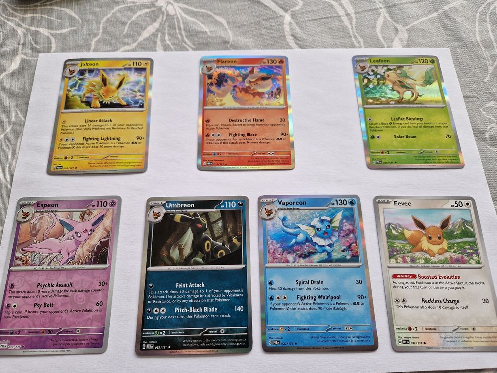 Eevee's Collection - Prismatic Evolutions - Ab 1.- ! | Acheter sur Ricardo