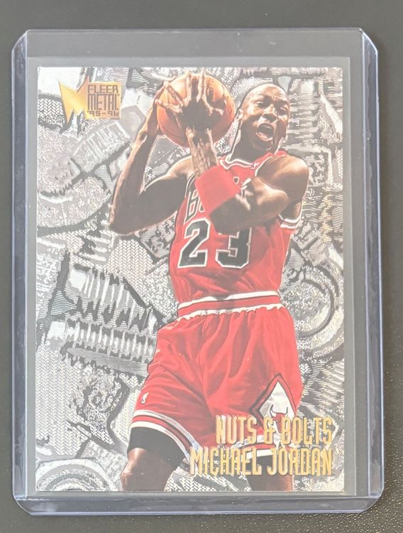 NBA Michael Jordan 1995-96 Metal Nuts and Bolts Card | Kaufen auf Ricardo