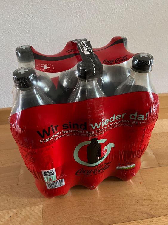 Coca-Cola Zero 6x 1.25 Liter | Kaufen auf Ricardo