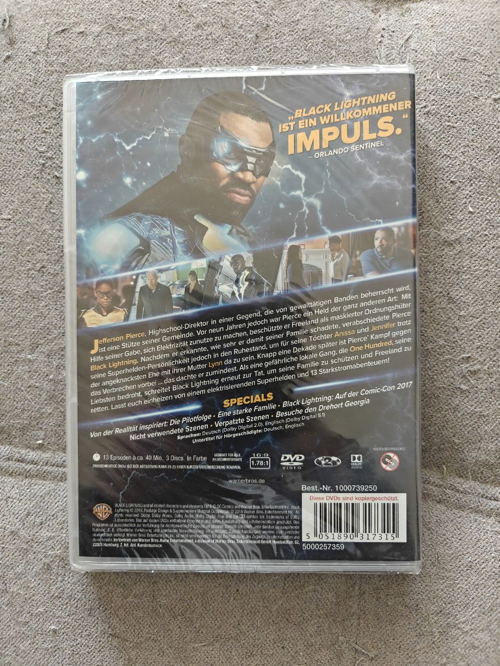 Black Lighting Staffel 1 DVD deutsch (Neu und originalverpackt) in ...