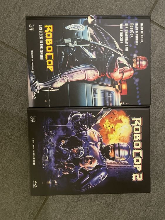 Robocop 1&2 Mediabook BluRay (Gebraucht) in Hagendorn für CHF 70 – mit Lieferung auf Ricardo kaufen