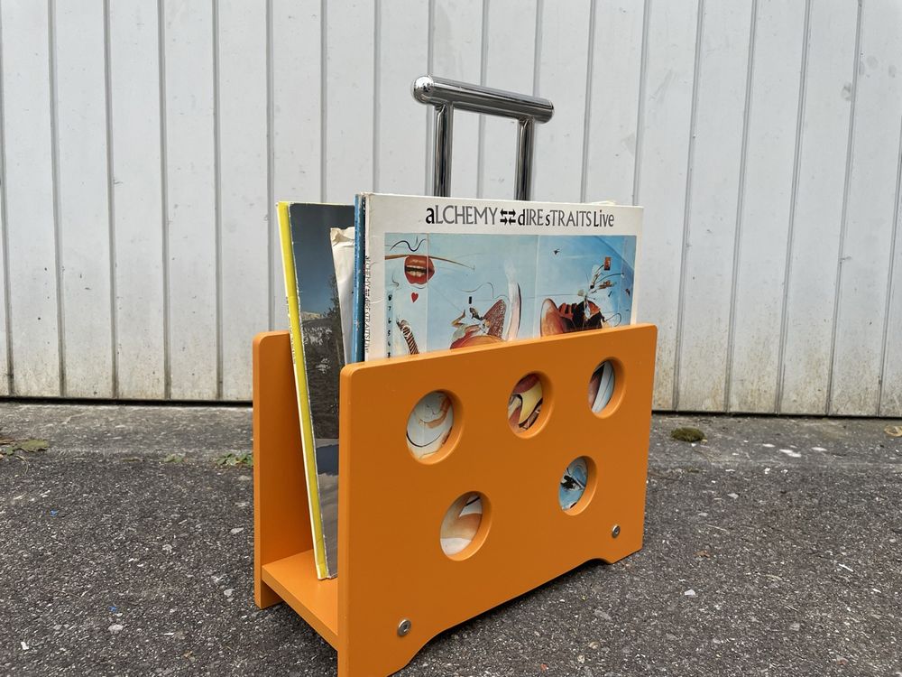 Space Age 70er Jahre Vinylständer Schallplattenständer (Gebraucht) in ...