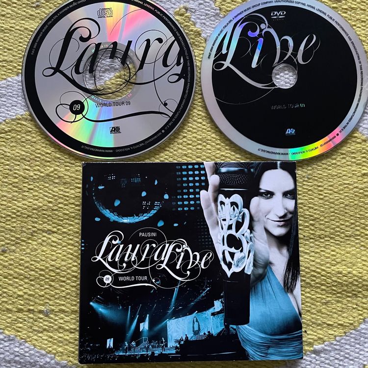 LAURA PAUSINI-CD/DVD LAURA LIVE WORLD TOUR09 (DIGIPACK) (Gebraucht) in ...