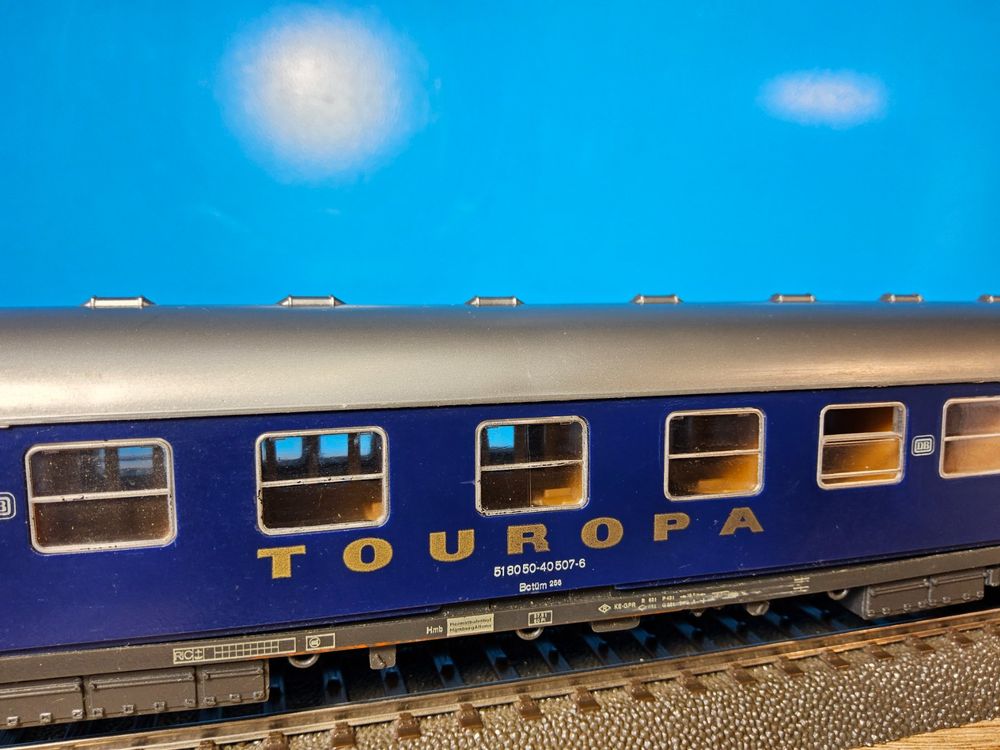 Abteilwagen _ Personenwagen __ TOUROPA __ Spur H0 (Gebraucht) in Rüti ...