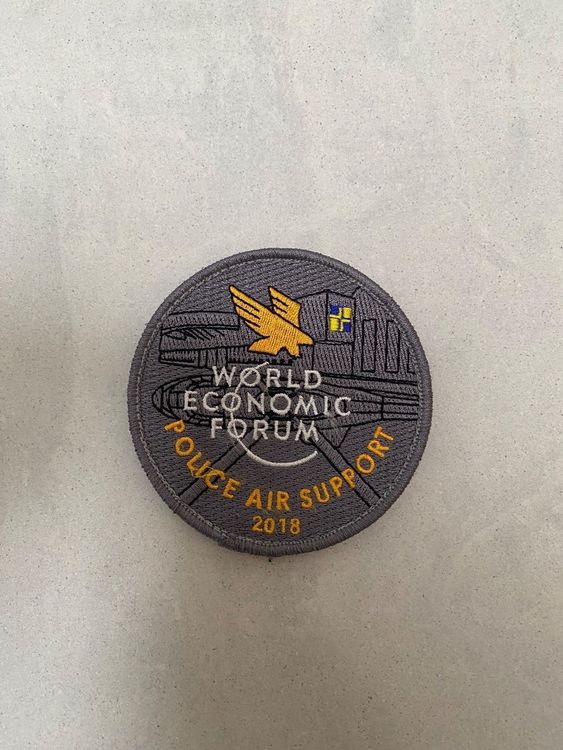 BADGE VELCRO WEF POLICE AIR SUPPORT 2018 (Gebraucht) in Hinwil für CHF ...