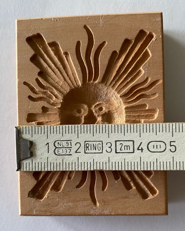 Nr. 21 Sonne - Anis Springerle Gebäck Model Guetzli (Gebraucht) in ...