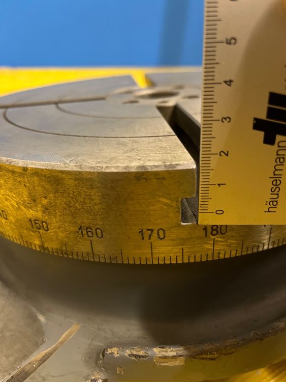 Rundtisch mit Teilapparat d250mm (Gebraucht) in Unterterzen für CHF 280 – nur Abholung auf ...