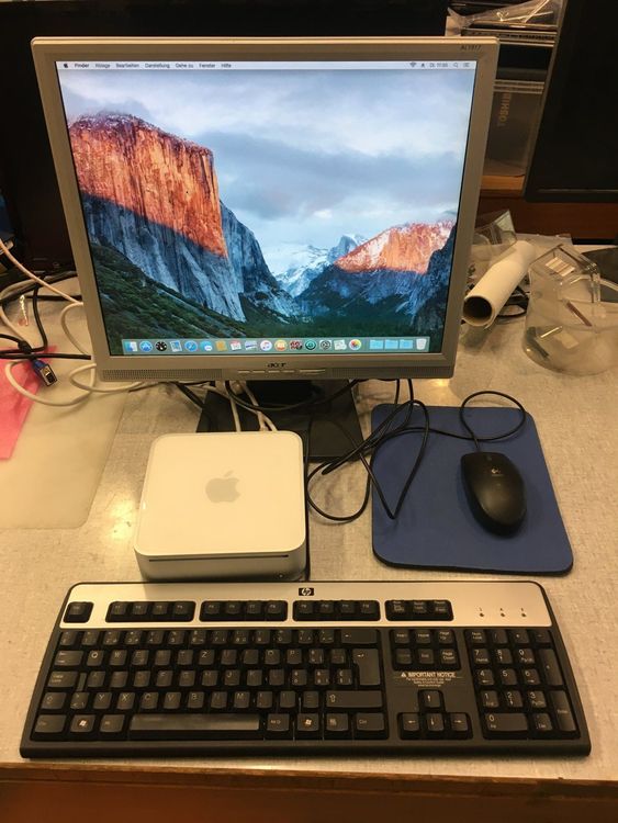 Mac Mini 2009. El Capitan. Moni, Tast Maus betriebsbereit (Gebraucht ...