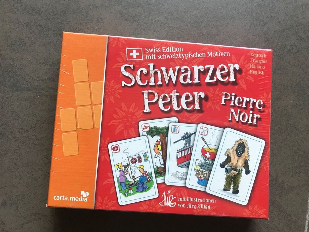 Kartenspiel Schwarzer Peter Swiss Edition | Kaufen auf Ricardo
