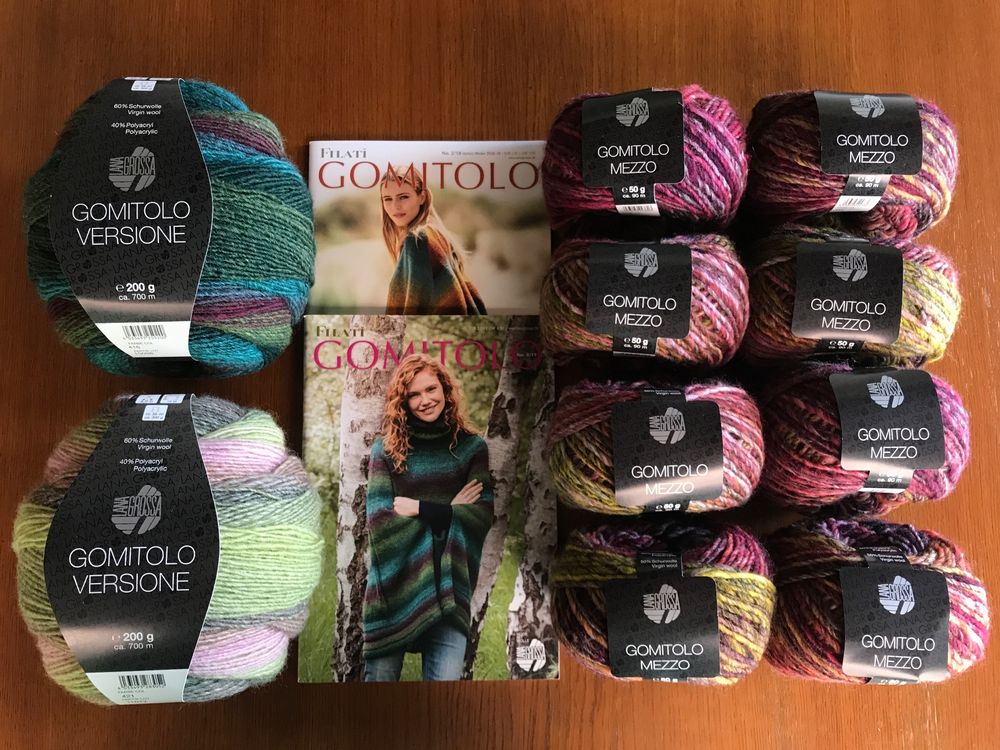 Set Lana Grossa - Gomitolo Versione UND Gomitolo Mezzo (Neu (gemäss ...