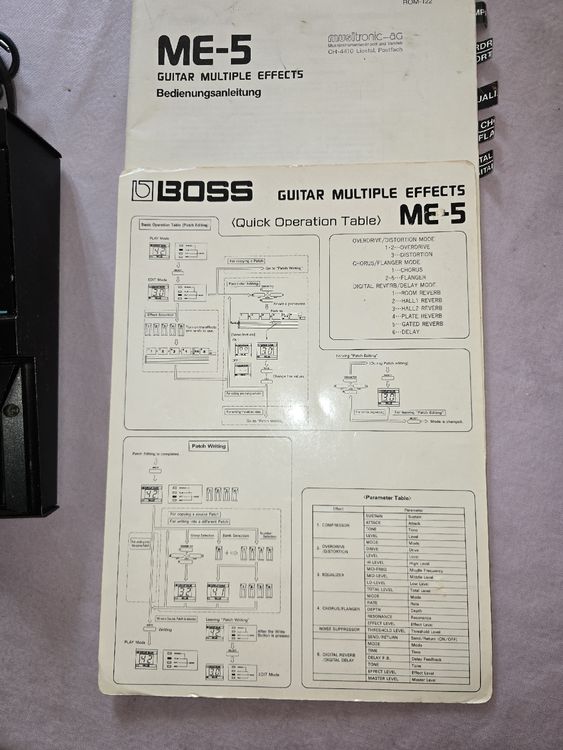BOSS ME-5 MULTI EFFEKT ... (Gebraucht) in Zürich für CHF 50 – mit ...