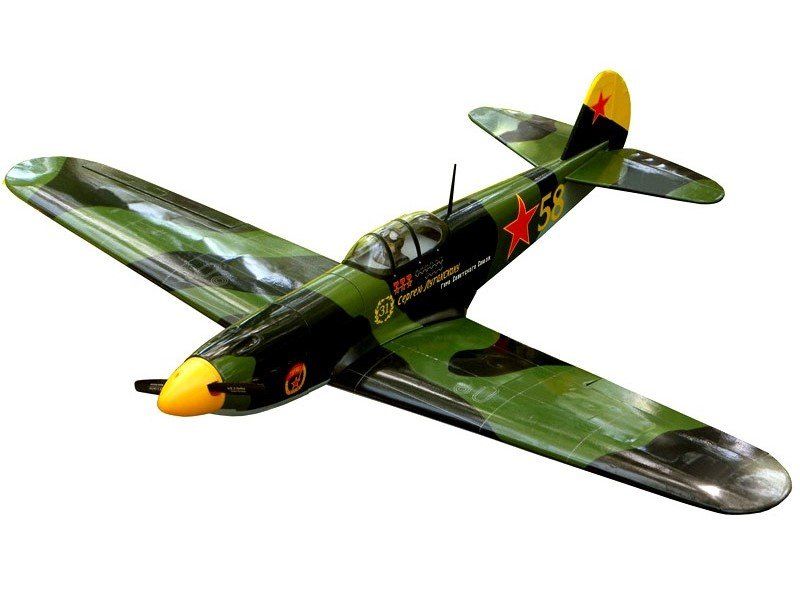 Yak-1 - Camouflage, Spw 1520mm, ARF-Set - VQ-Models (Neu und ...