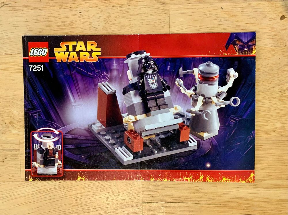 Lego Star Wars 7251 – Darth Vader Transformation – complet | Kaufen auf ...