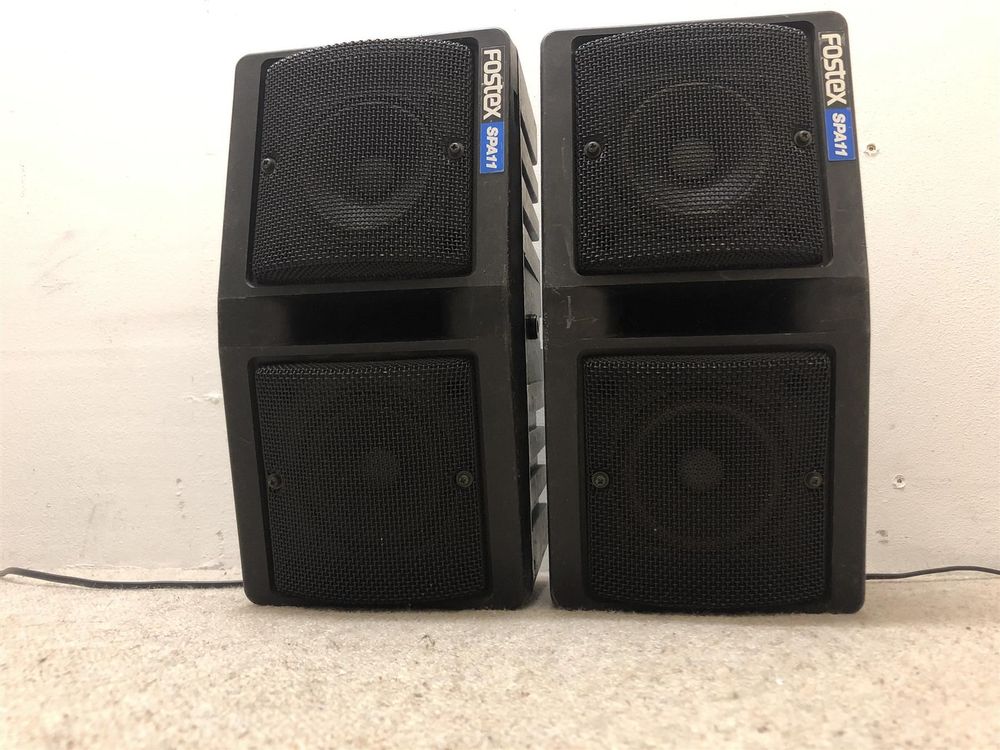 FOSTEX SPA11 PA SPEAKERS (100 watt RMS) (Gebraucht) in Zürich für CHF ...