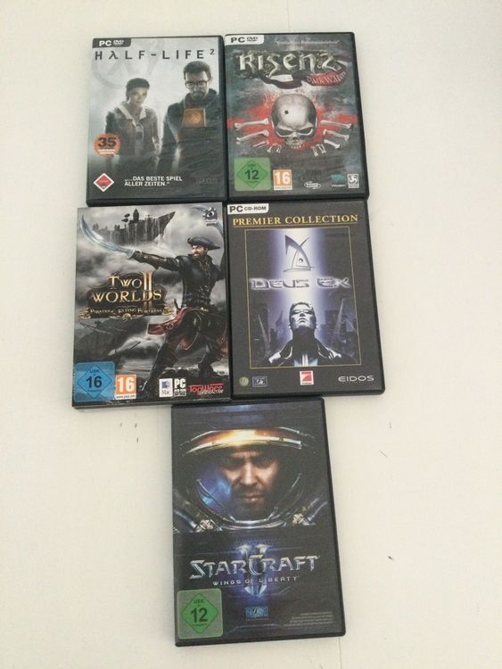PC Game Sammlung (Gebraucht) in Widnau für CHF 1.5 – mit Lieferung auf ...