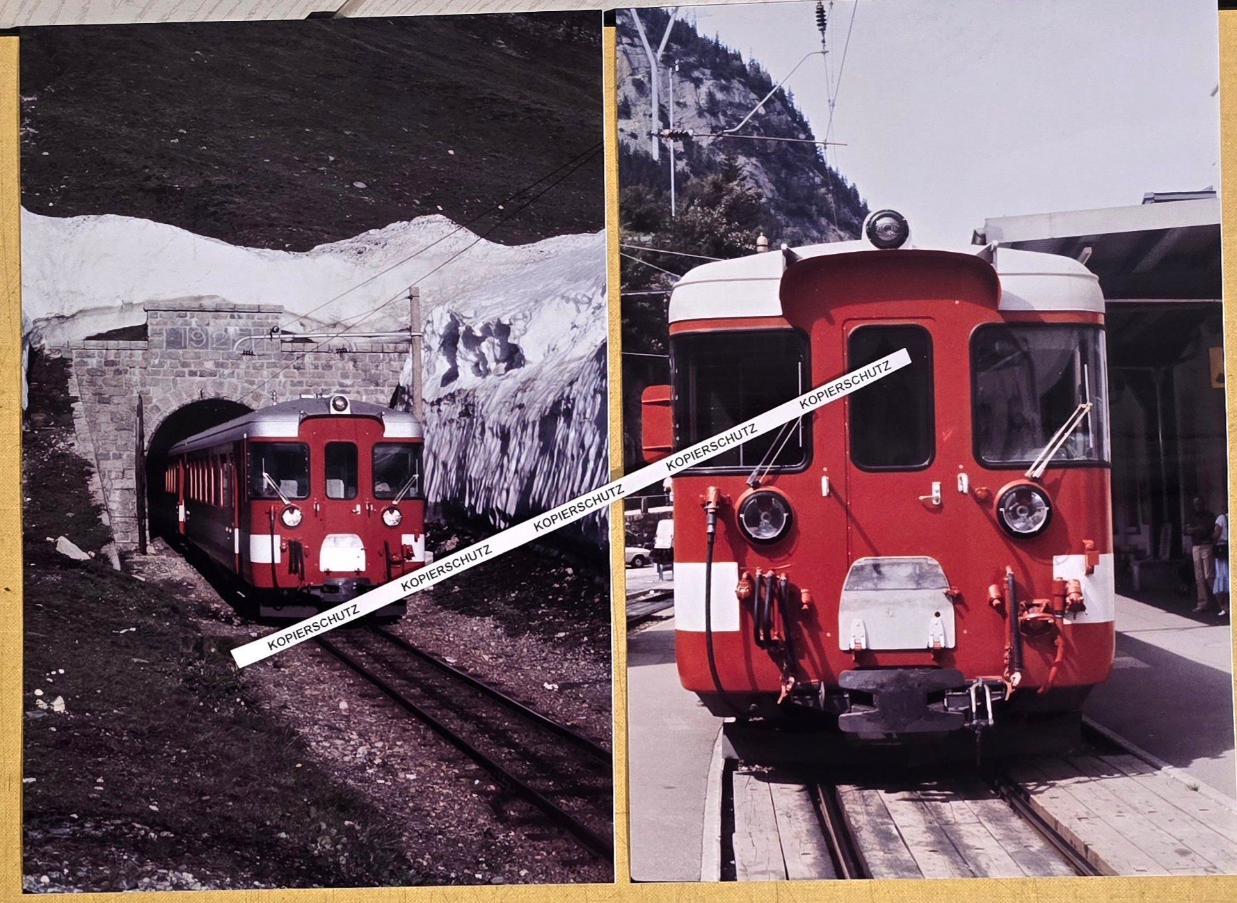 RhB - FO - 2 Stück - PHOTO'S - 30 x 20 cm (Neu (gemäss Beschreibung ...