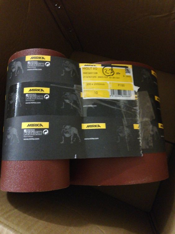 Schleifbänder Mirka, 200x2000mm (Gebraucht) in Wil SG für CHF 12 – nur Abholung auf Ricardo kaufen