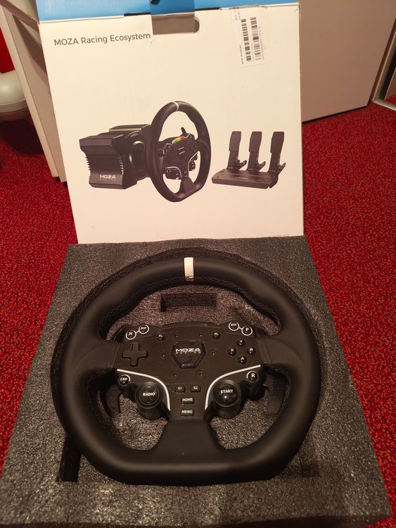 MOZA ES Steering Wheel – Simracing Lenkrad – Wie neu in OVP (Neu ...