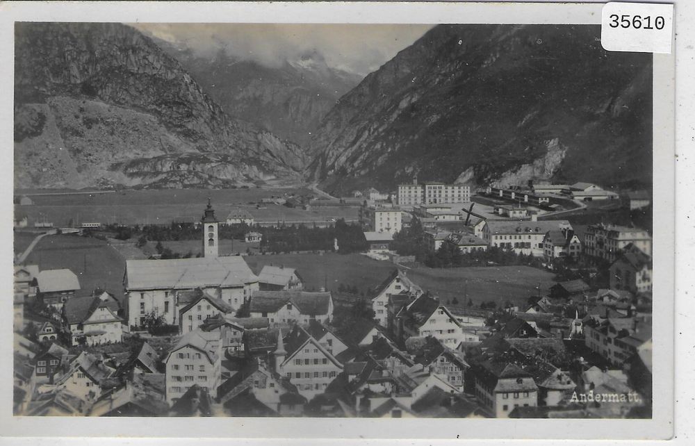 Andermatt - Generalansicht (Gebraucht) in Ettingen für CHF 2 – mit Lieferung auf Ricardo kaufen