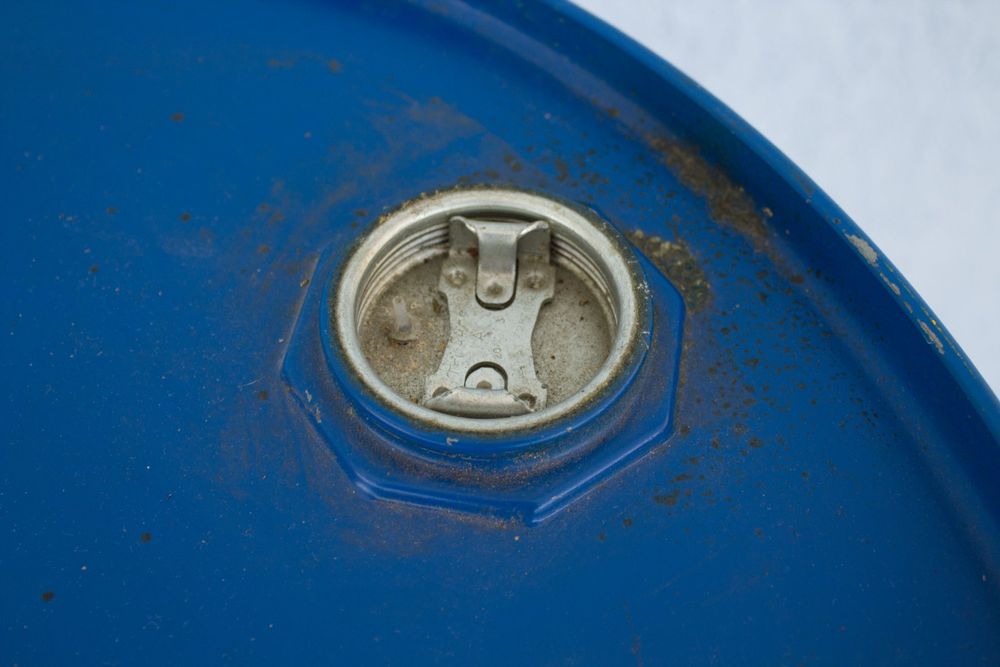 Metallfass 200L blau | Kaufen auf Ricardo