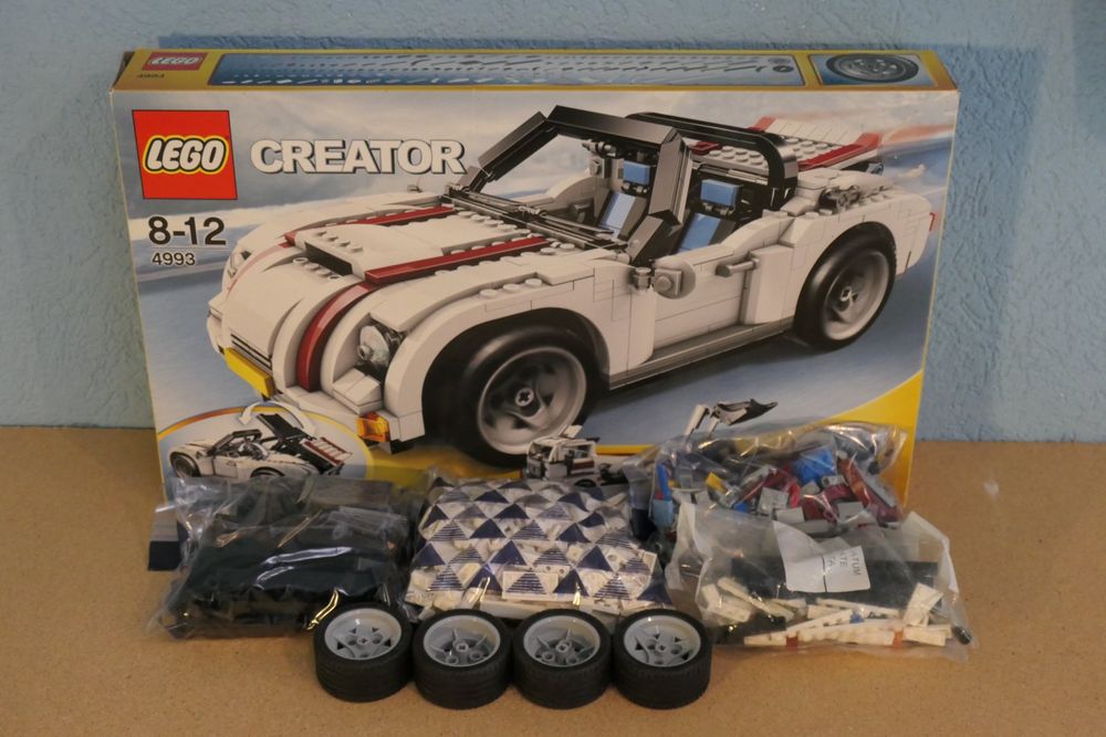 Tolles Lego 3-in-1 Creator Set 4993, Cabriolet/LKW/Bagger (Gebraucht ...