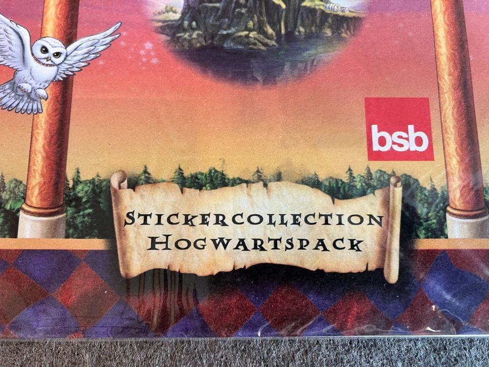 2x Harry Potter Stickeralbum/Collection Hogwartspack ab 1.- (Neu ...