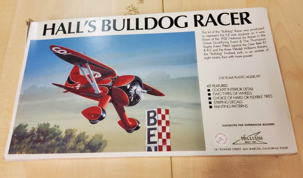 HALL´S BULLDOG RACER 1:32 32-932 Williams (Neu und originalverpackt) in ...