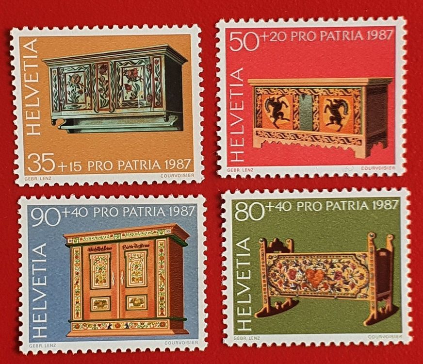 PRO PATRIA SERIE 215 - 218 1987** | Kaufen auf Ricardo