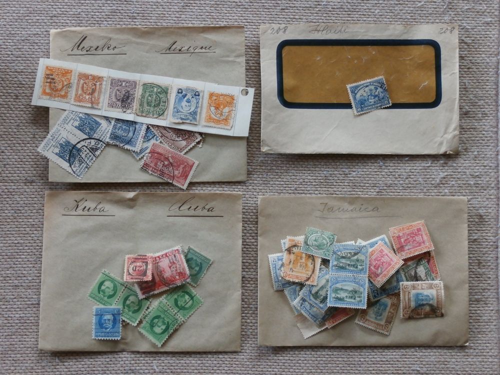 Alte Briefmarken Kuba Mexiko Jamaica Haiti 6 | Kaufen auf Ricardo