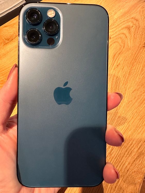 Apple iPhone 12 Pro 256GB Pazifikblau inkl. Zubehör (Gebraucht) in ...