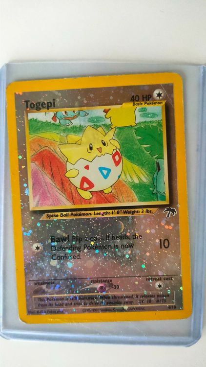 Togepi - Pokemon - Southern Island Collection (Gebraucht) in Subingen ...