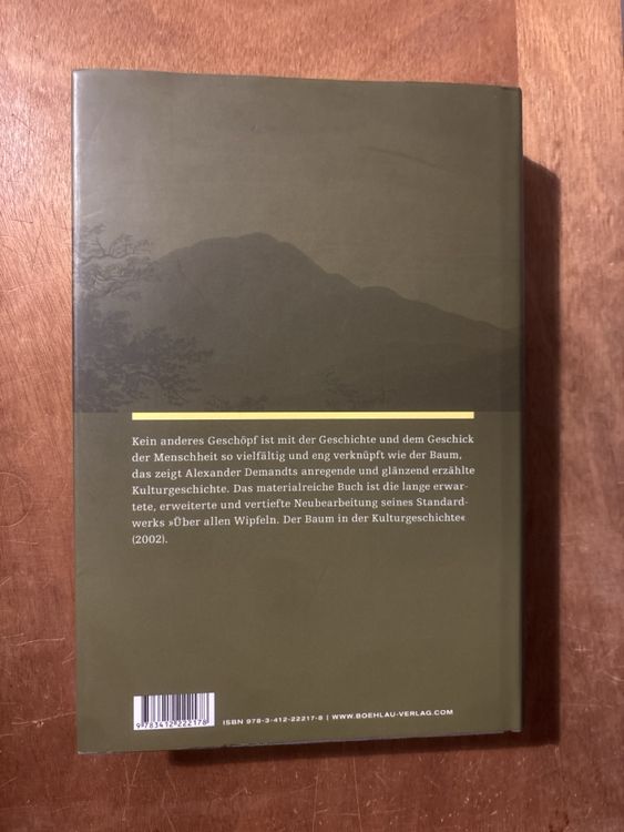 Der Baum: Eine Kulturgeschichte. Alexander Demandt (Gebraucht) in ...