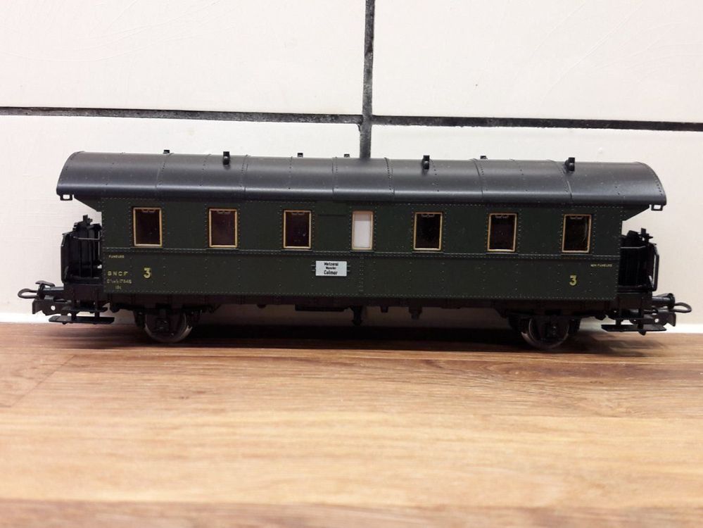 Märklin HO AC : SNCF voiture de 3ème cl. "C3" à 2 essieux | Kaufen auf ...