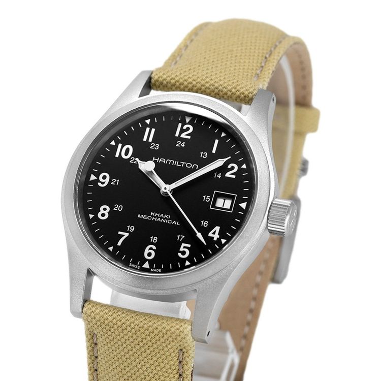 Hamilton Men's H69439933 Khaki Field Black Dial (Neu und ...