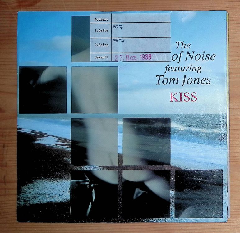 The Art Of Noise With Tom Jones - Kiss Single 7 (Gebraucht) in Russo ...